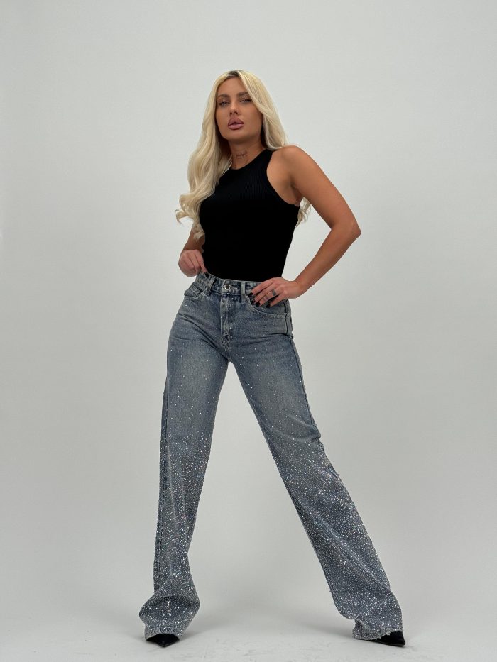 Jeans | Blug drept cu ștrasuri